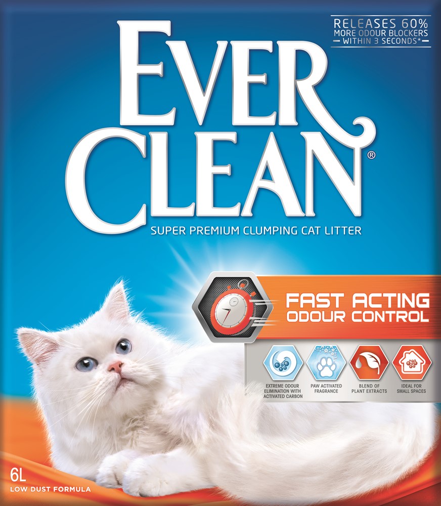 Kattsand EverClean Fast Acting Odour Control 6 l | Vetapotek