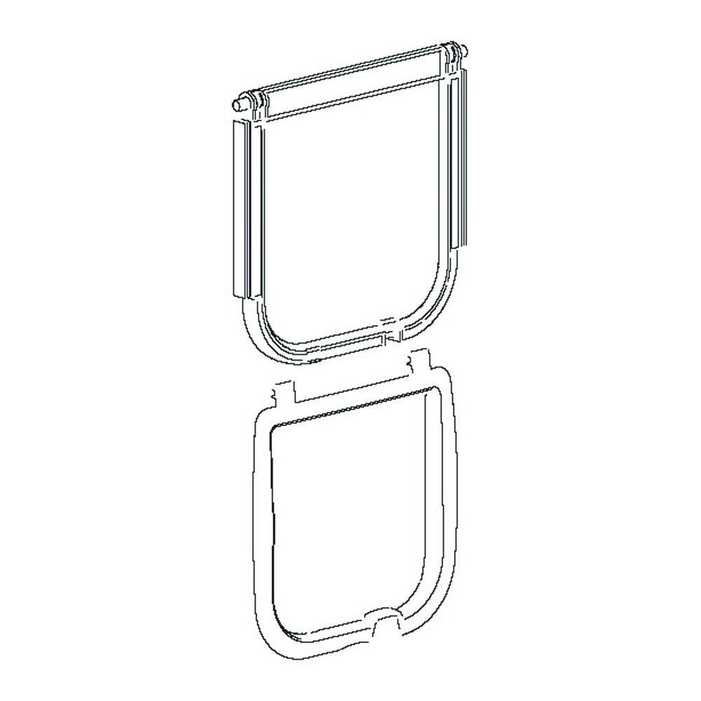 Lucka 408 Ferplast Swing 15 Vit | Vetapotek