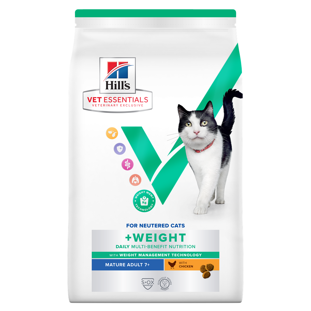 Hill's Vet Essentials Feline Mature Adult Weight Managemen... | Vetapotek