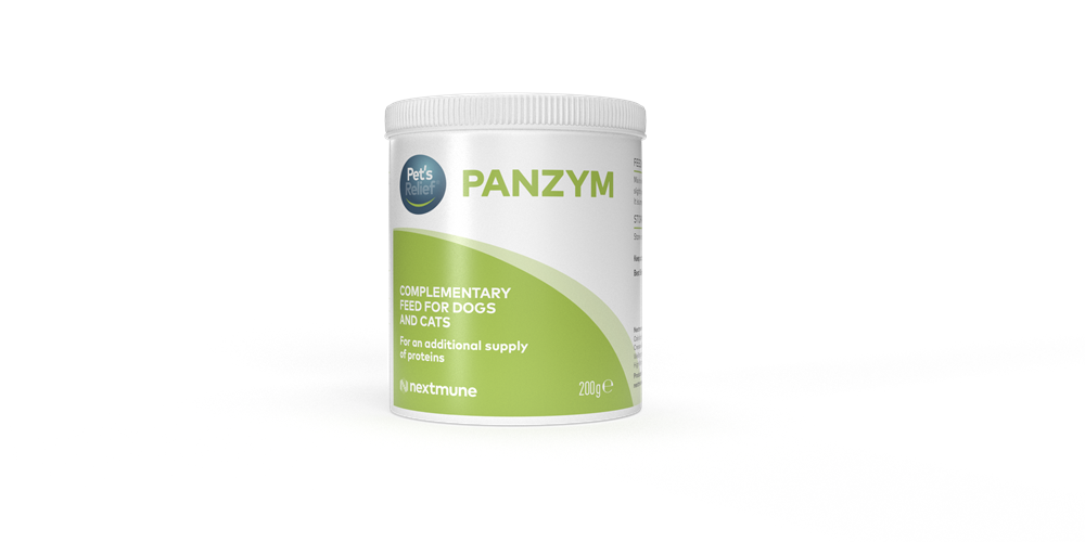 Kosttillskott Pet's Relief Panzym Hund & Katt 200 g | Vetapotek