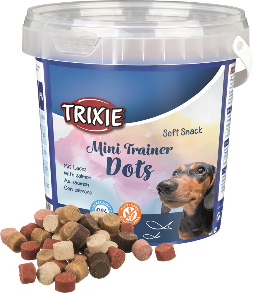Hundgodis Trixie Soft Snack Mini Trainer Dots 500 g | Vetapotek