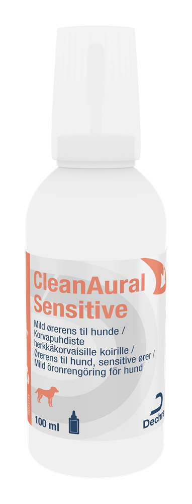 Örongrengöring Dechra CleanAural Dog Sensitive 100 ml | Vetapotek