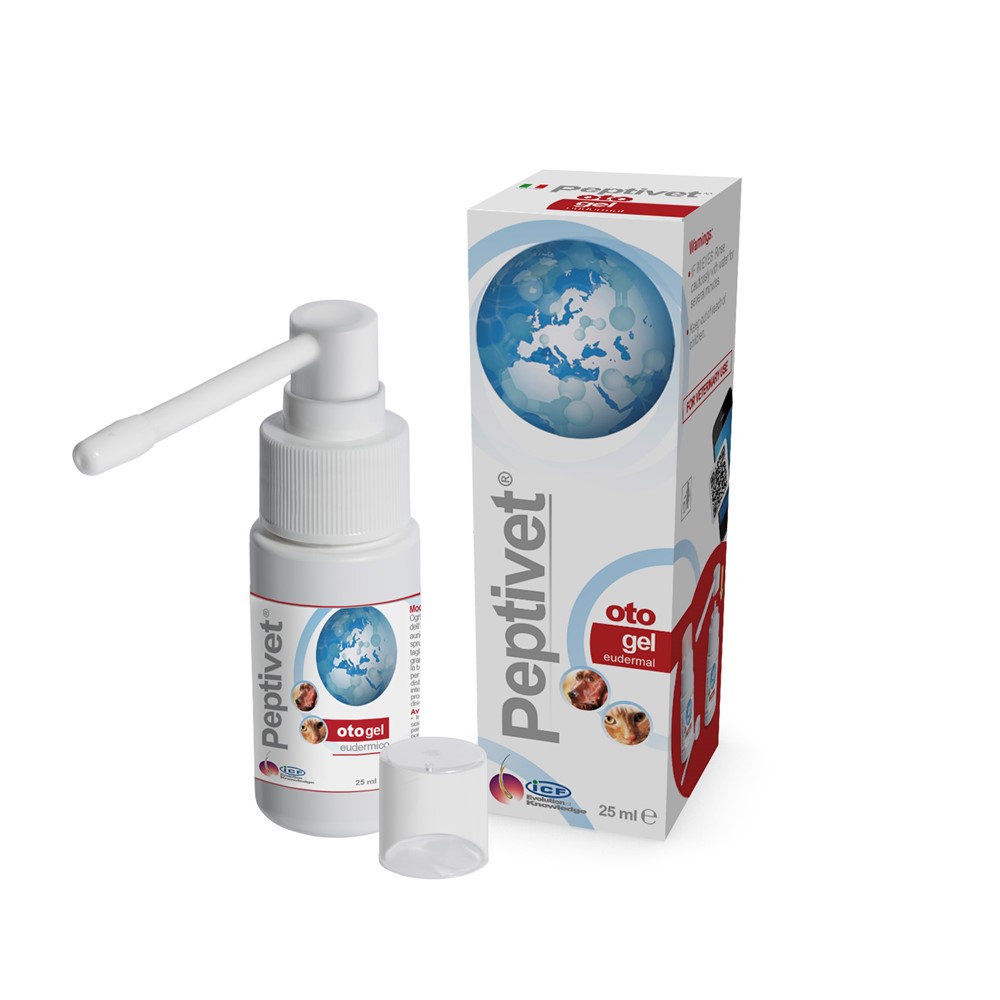 Örongel ICF Peptivet OtoGel 25 ml | Vetapotek