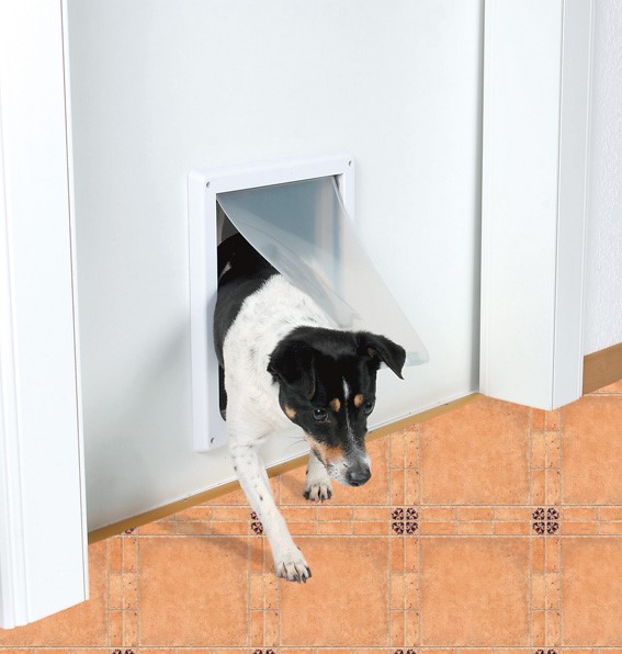 Tilläggstunnel till Hundlucka Trixie 2-väg Vit 37 mm | Vetapotek