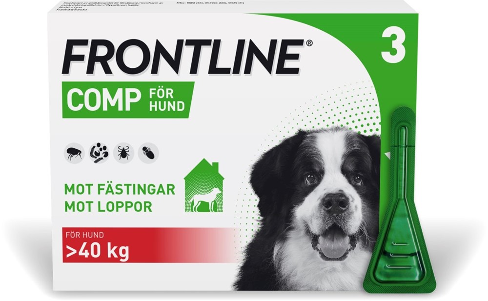 Frontline Comp. Hund >40 kg spot-on lösning 402 mg/361,8 m... | Vetapotek
