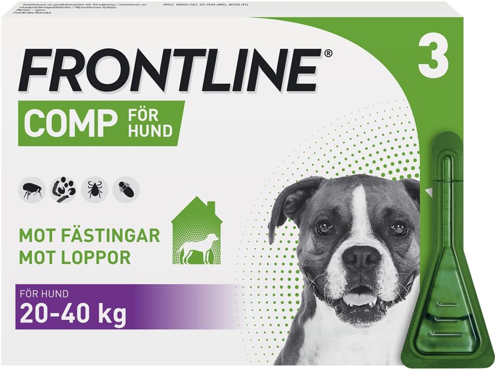 Frontline Comp. Hund 20-40 kg spot-on lösning 268 mg/241,2... | Vetapotek