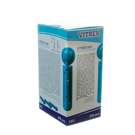 Nålar Vitrex Soft Lancetter 0,3 mm 200 st | Vetapotek
