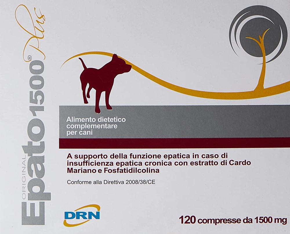 Kompletteringsfoder DRN Epato 1500 tabl 120 st | Vetapotek