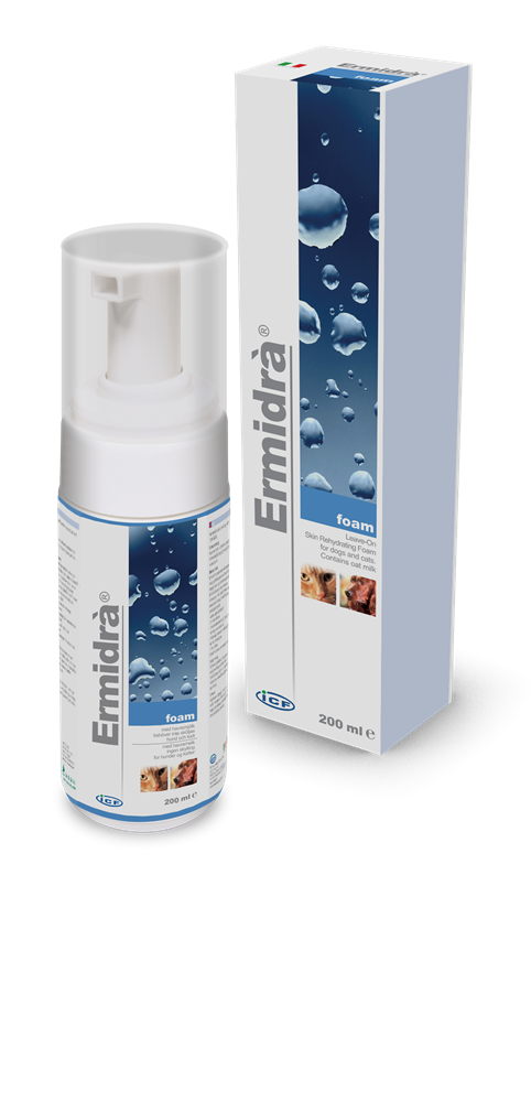 Torrschampo ICF Ermidra Foam 200 ml | Vetapotek