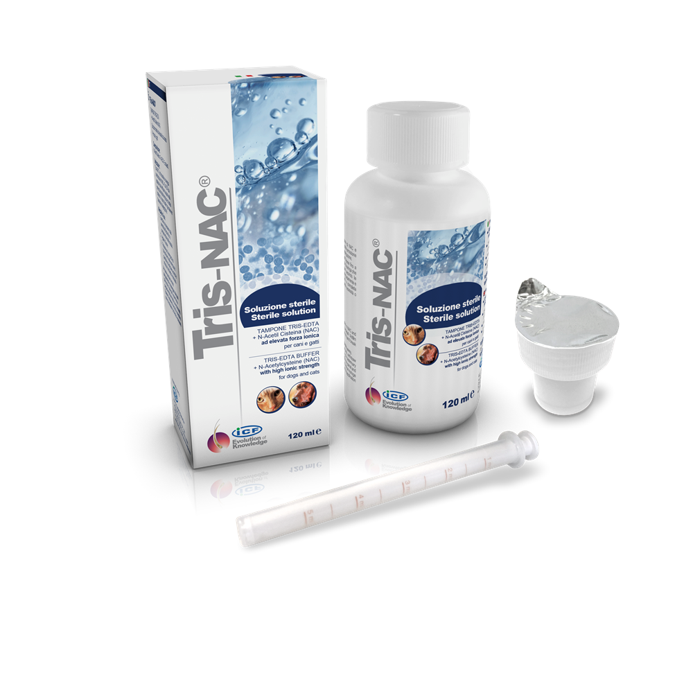 Rengöring ICF Tris-NAC 120 ml | Vetapotek