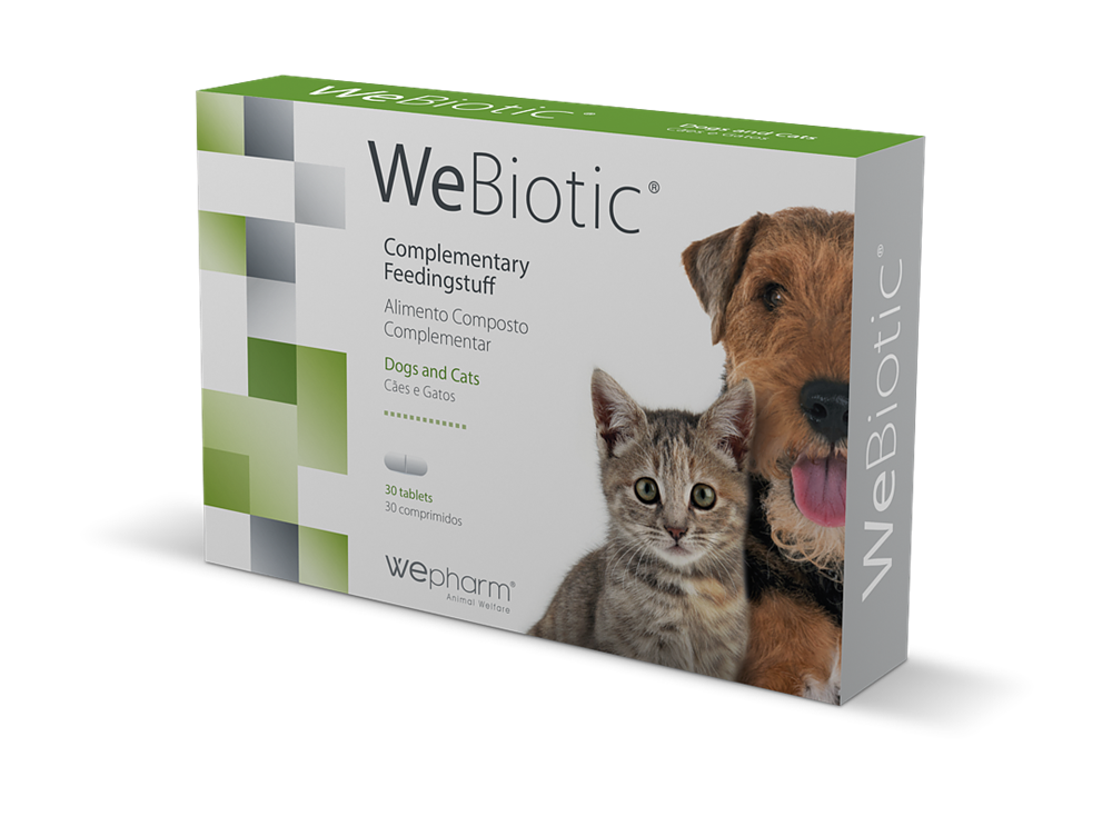 Kompletteringsfoder WePharm WeBiotic Tuggtabletter 30 st | Vetapotek